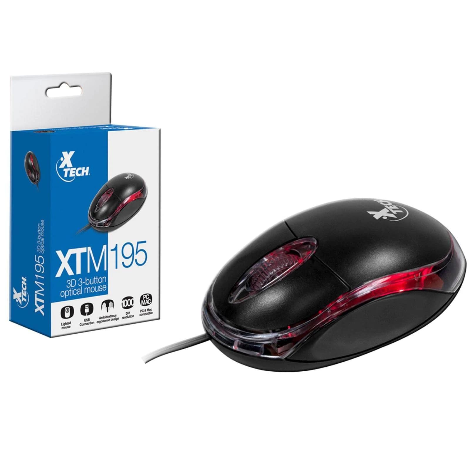 MOUSE USB XTECH XTM195 XTECH – SIGenesis
